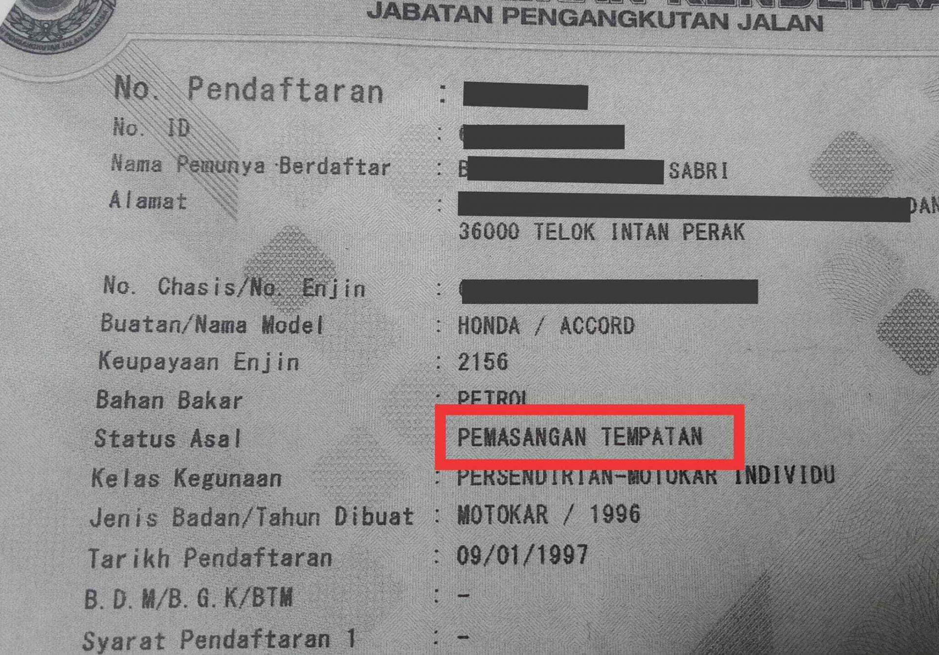 Cara Memohon Roadtax Percuma di JPJ Bagi Orang Kelainan Upaya (OKU)