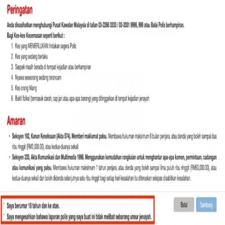 e-Reporting PDRM: Ini Cara Buat Report Polis Online, Yang Terkini (2026)