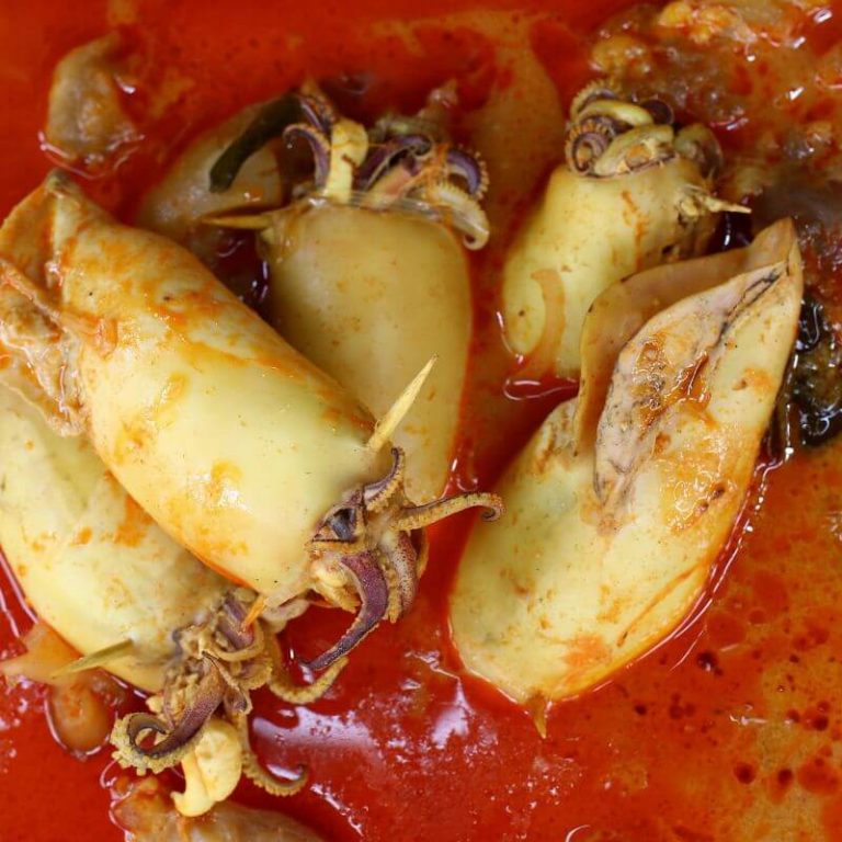 Resepi Gulai Sotong Yang Simple, Sedap Lembut & Sotong Tak Liat (2025)