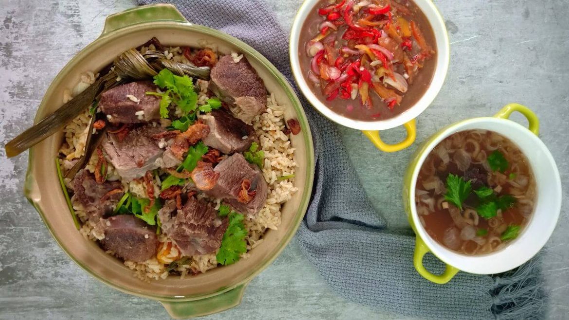 Set Lengkap Resepi Nasi Daging Utara dan Asam Kerisik (2025)