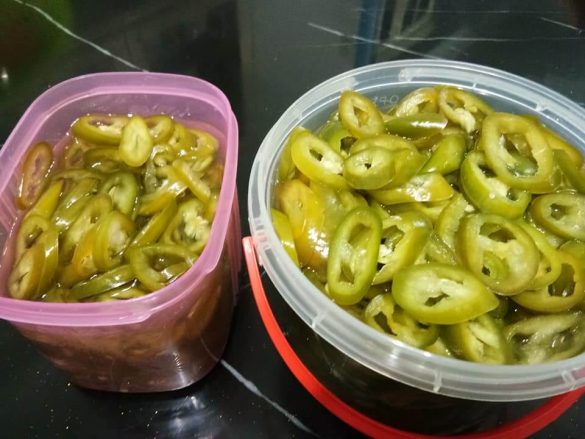 Selera Bertambah Dengan Cara Membuat Cili Jeruk YangTahan Lama Ini